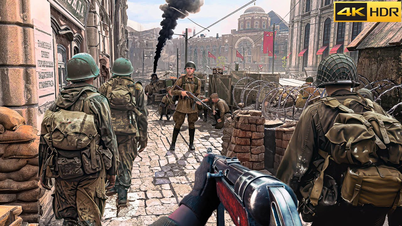 SIEGE OF STALINGRAD 1942 | Realistic IMMERSIVE ULTRA Graphics Gameplay ...