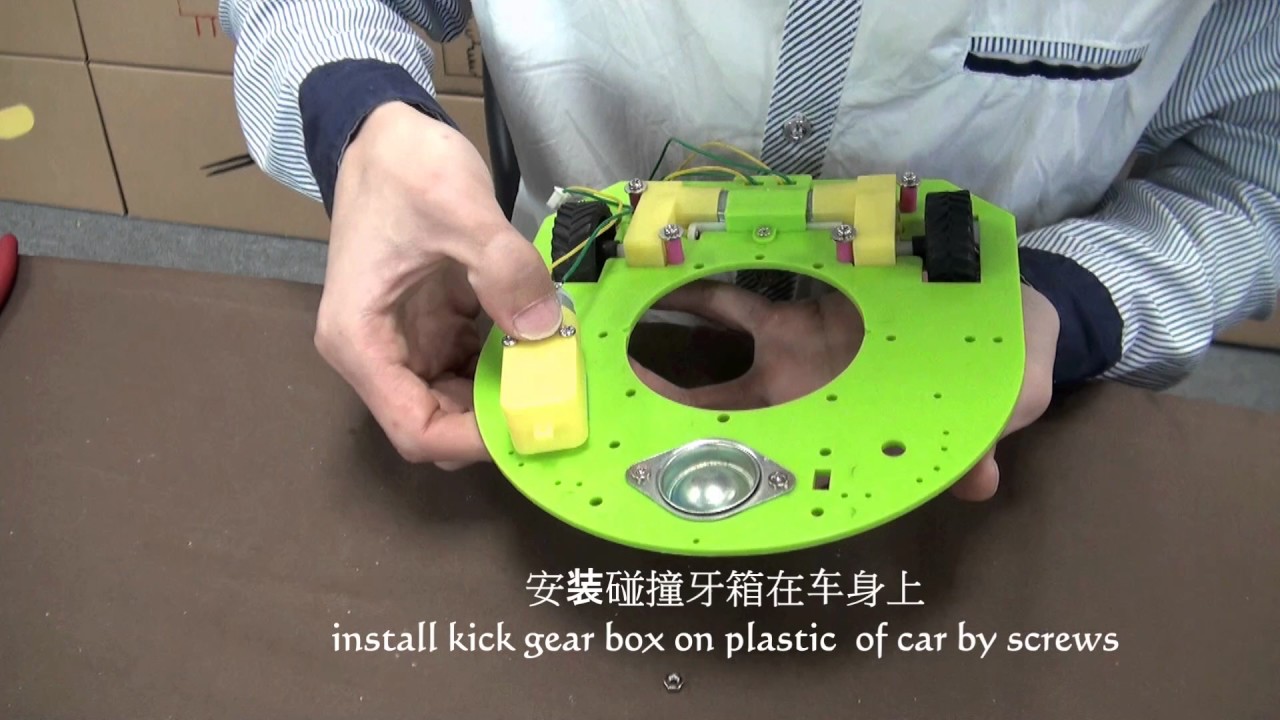 Football Robot Car 01 - YouTube