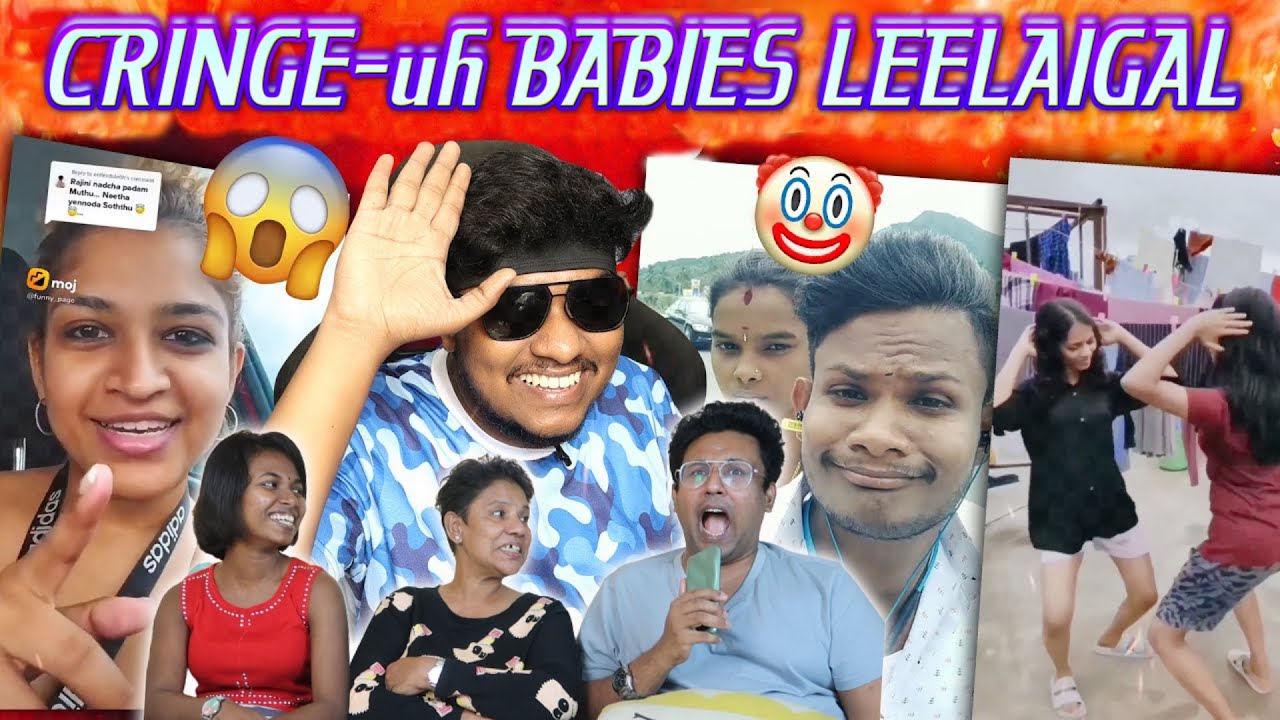 Reels Vs Moj Kandravigal 😂|| Cringe Babies || Ramstk Family ...