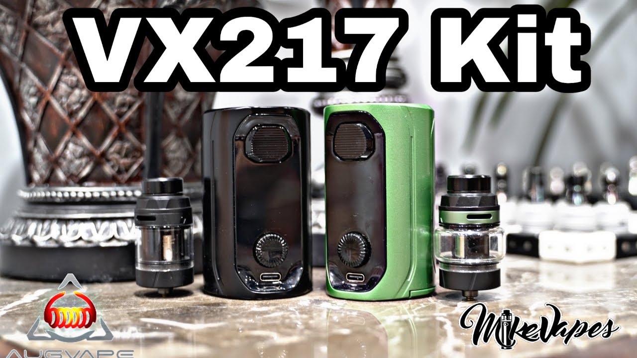 Augvape VX217 Dual 21700 Mod With Intake Subohm Tank - YouTube