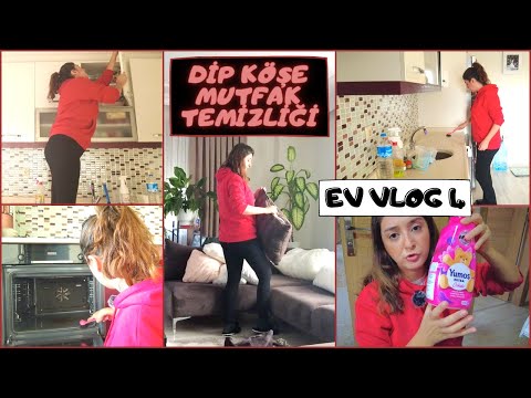 TEMİZLİK VLOG | DİP KÖŞE MUTFAK TEMİZLİĞİ | Cleaning Home (TEMİZLİK DÜZEN) #temizlikvlog #vlog