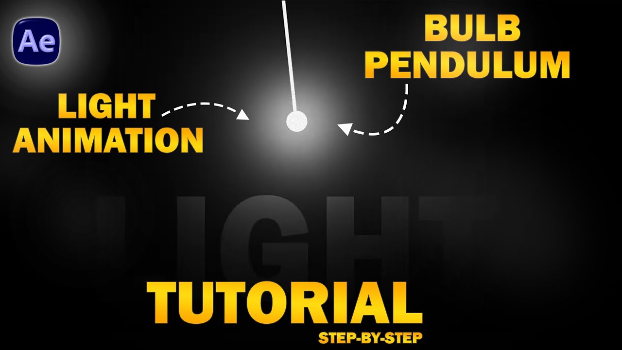 Light Bulb Pendulum Animation in After Effects | After Effects Tutorial - YouTube