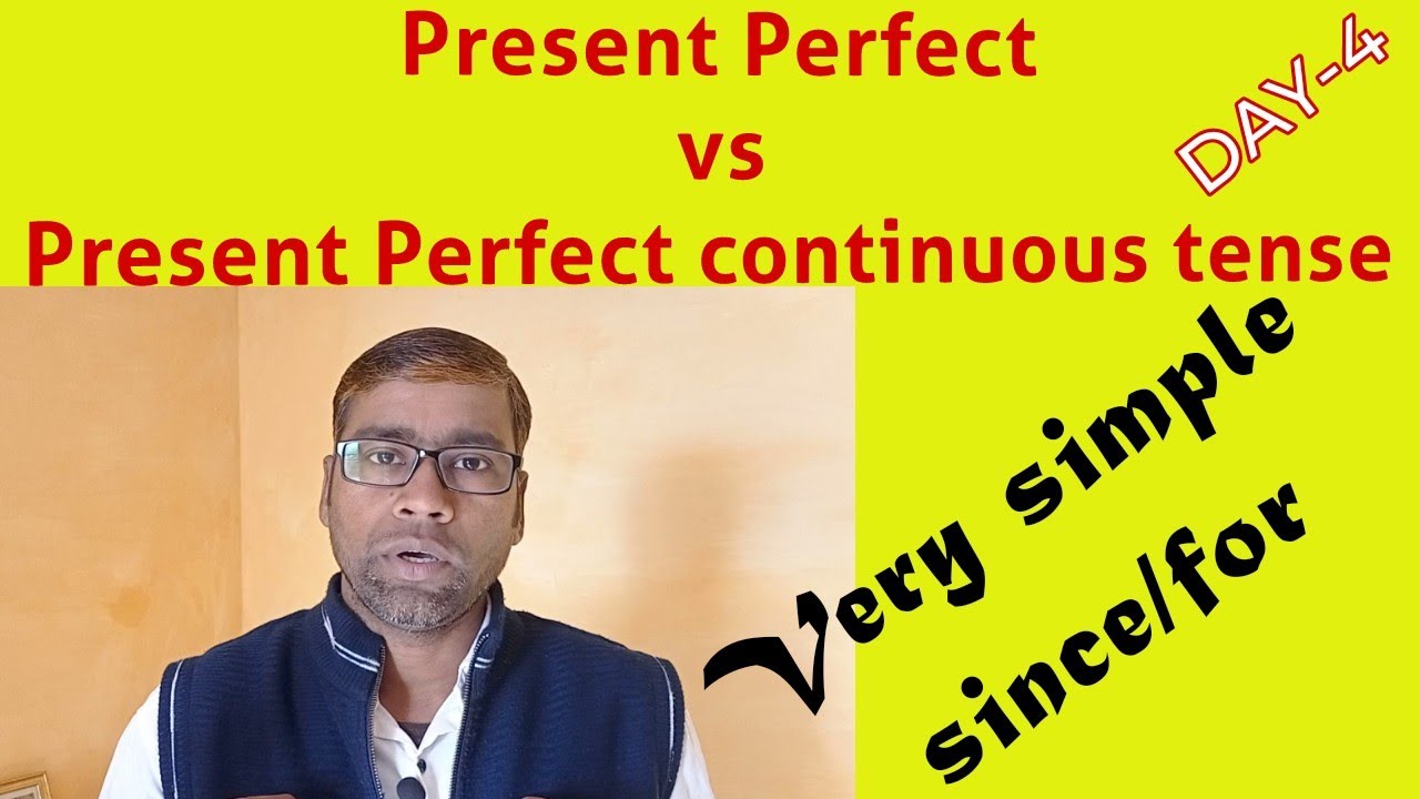 Present perfect and present perfect continuous tense ।। now very simple ...