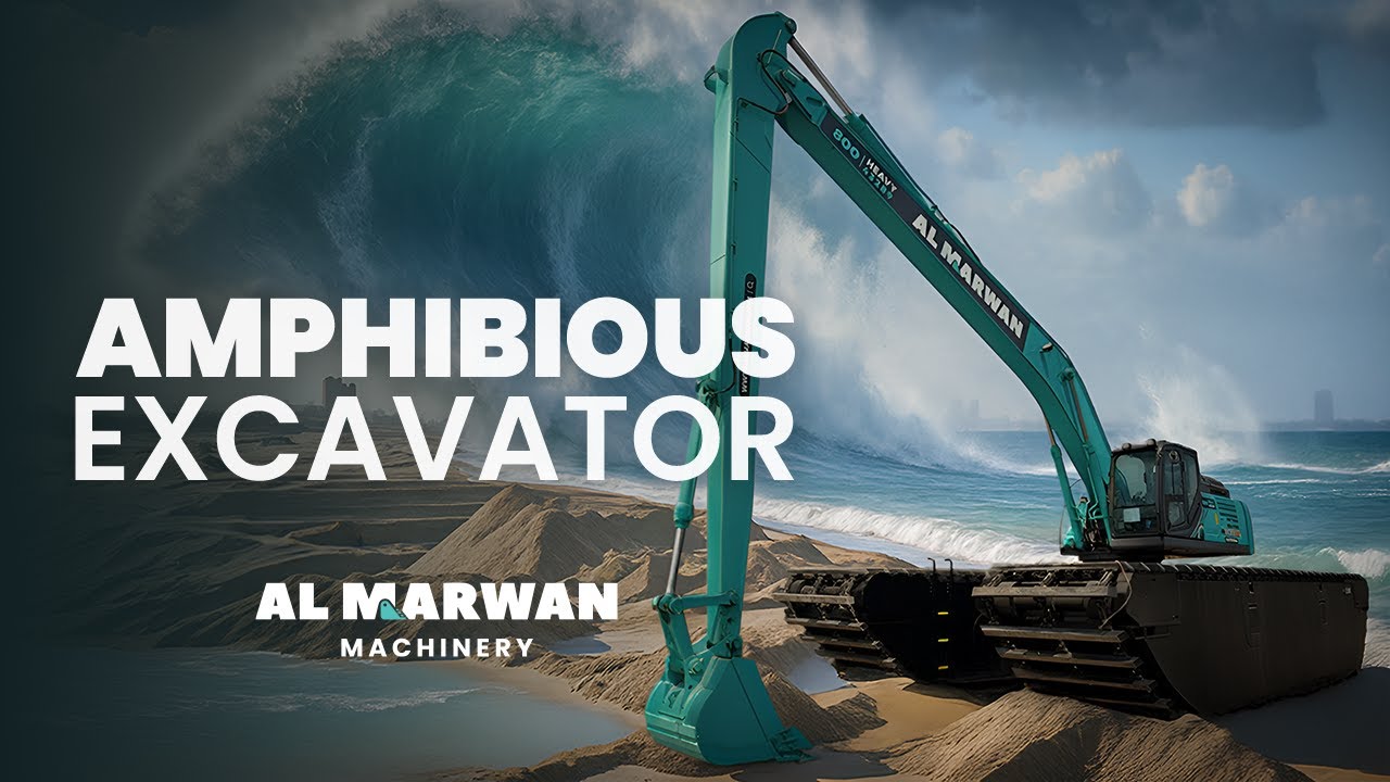 Ajman Corniche Gets a Makeover! Watch the Kobelco SK380 Transform the ...