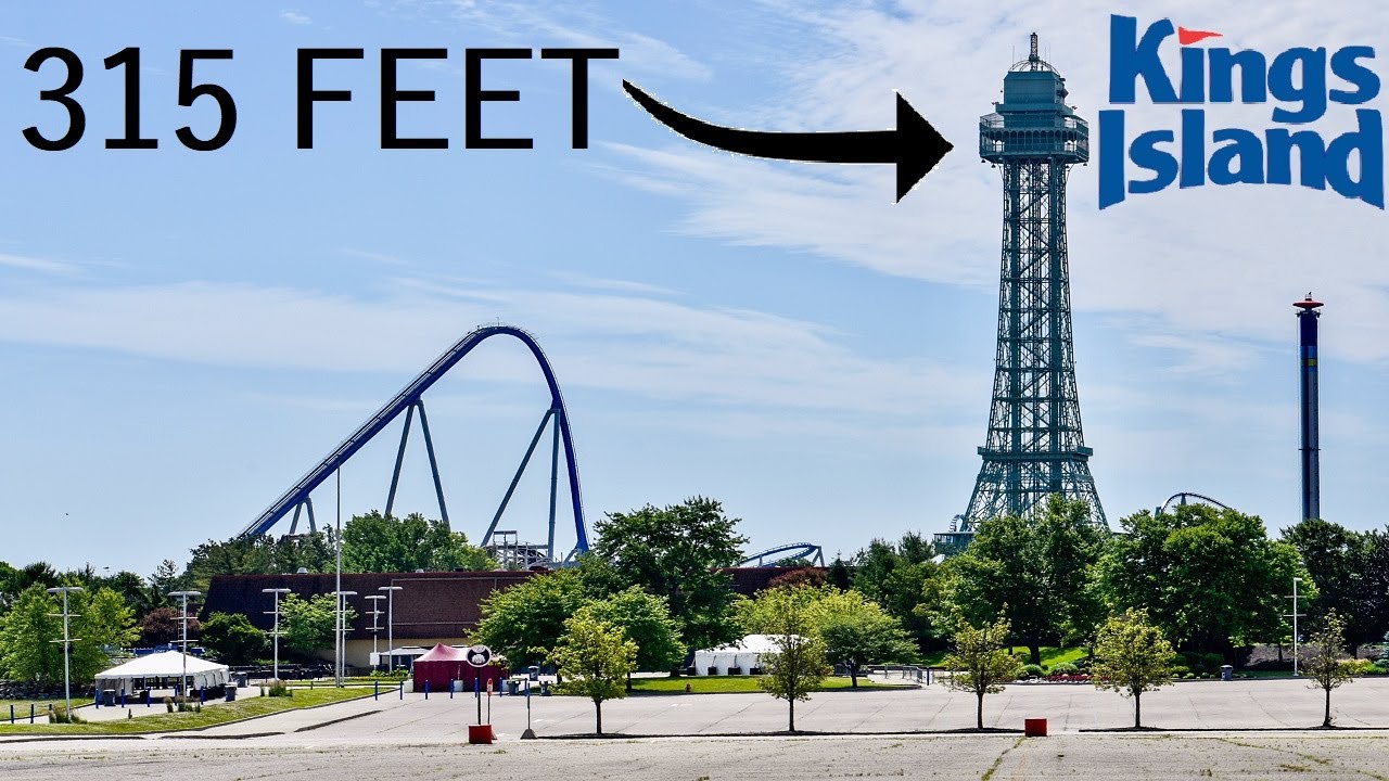 Eiffel Tower Kings Island 60fps HD On-Ride POV - YouTube