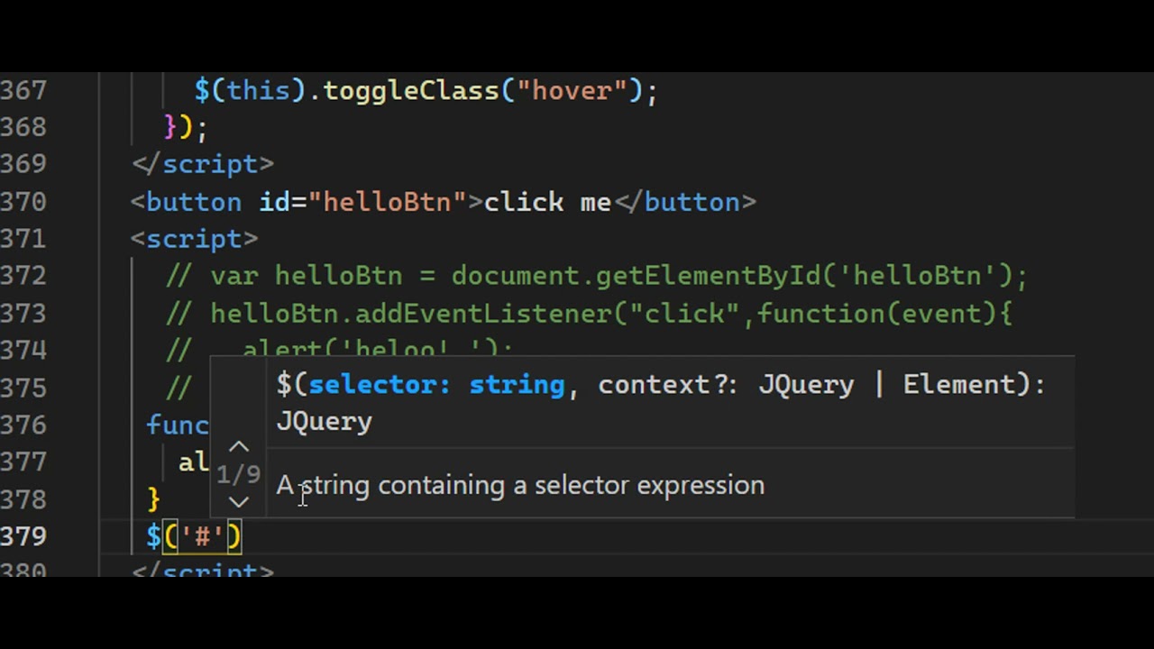 Jquery Click Event Method To Display Alert Box Youtube