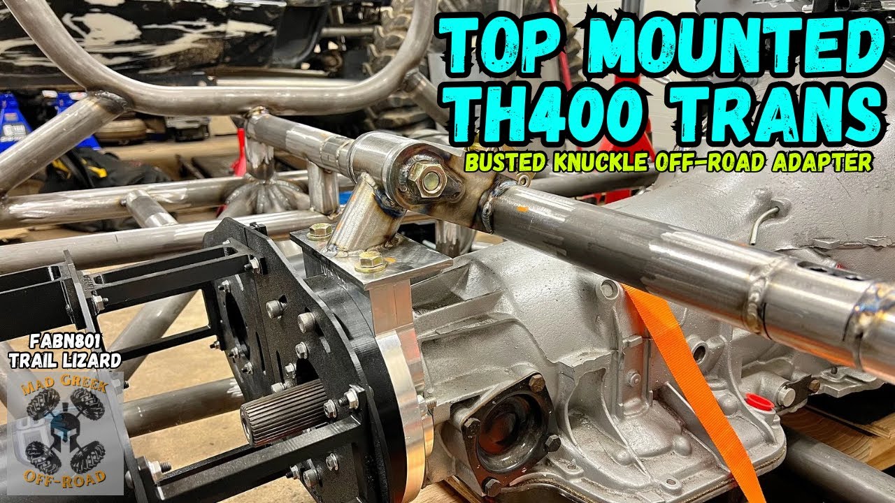 Top Mounting TH400 Transmission w/ BKOR Adapter | Trail Lizard Buggy ...