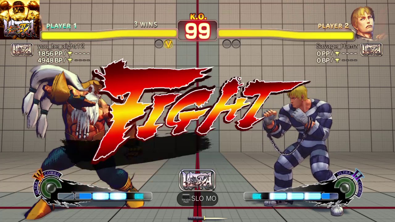 ULTRA STREET FIGHTER IV_ gouken match - YouTube