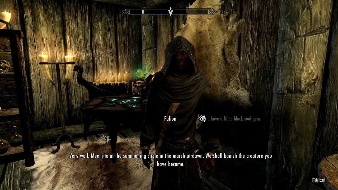 The Elder Scrolls V: Skyrim - TALK to Falion (1080p) - YouTube