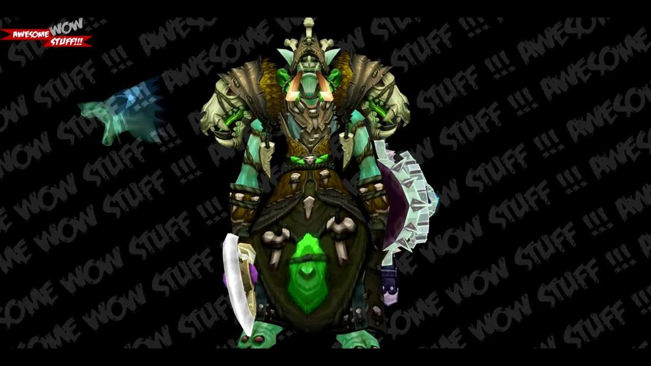 WoW Tier 13 - Shaman (Troll) Preview HD - YouTube