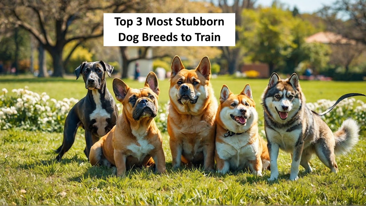 Top 3 Stubborn Dog Breeds Revealed - YouTube