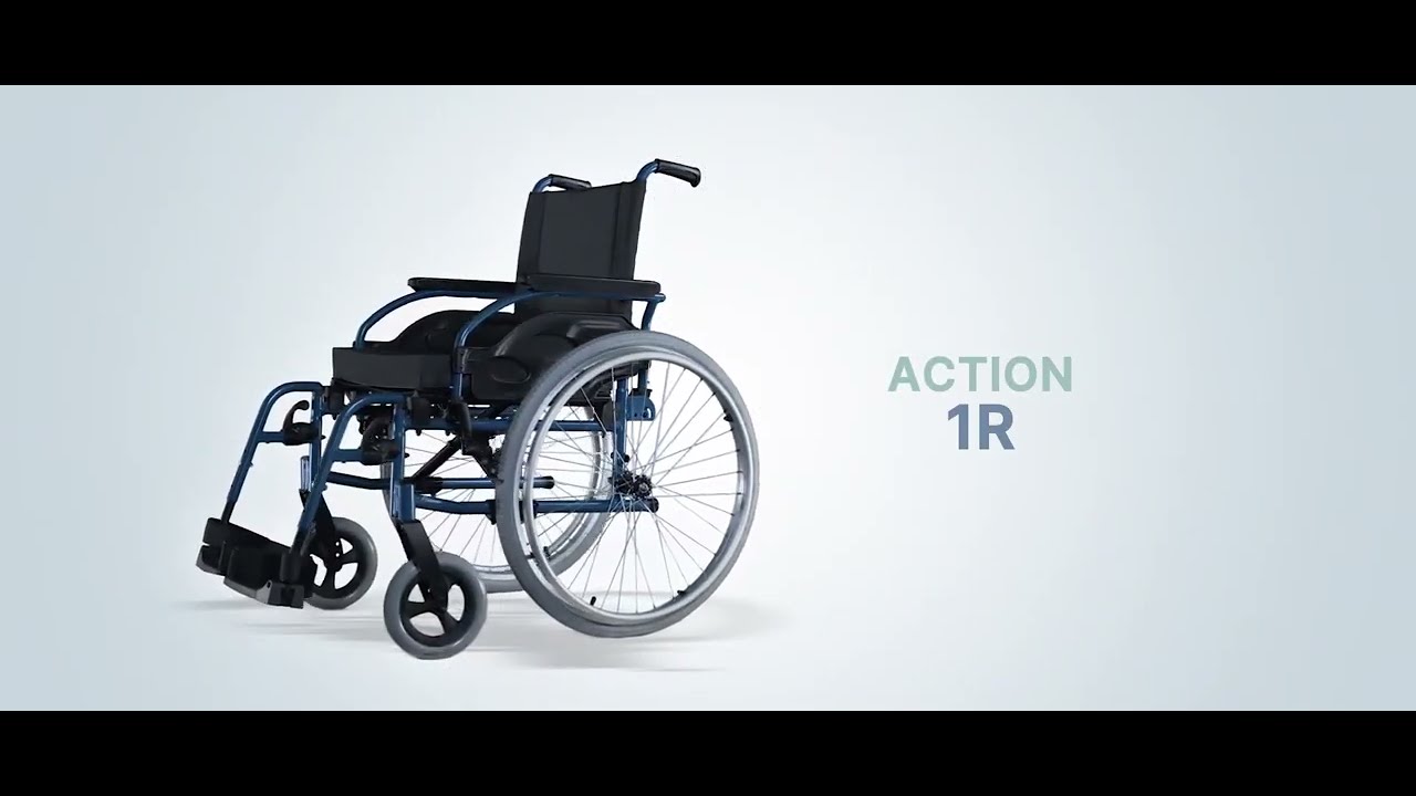 Огляд крісла колісного Invacare Action 1R - YouTube
