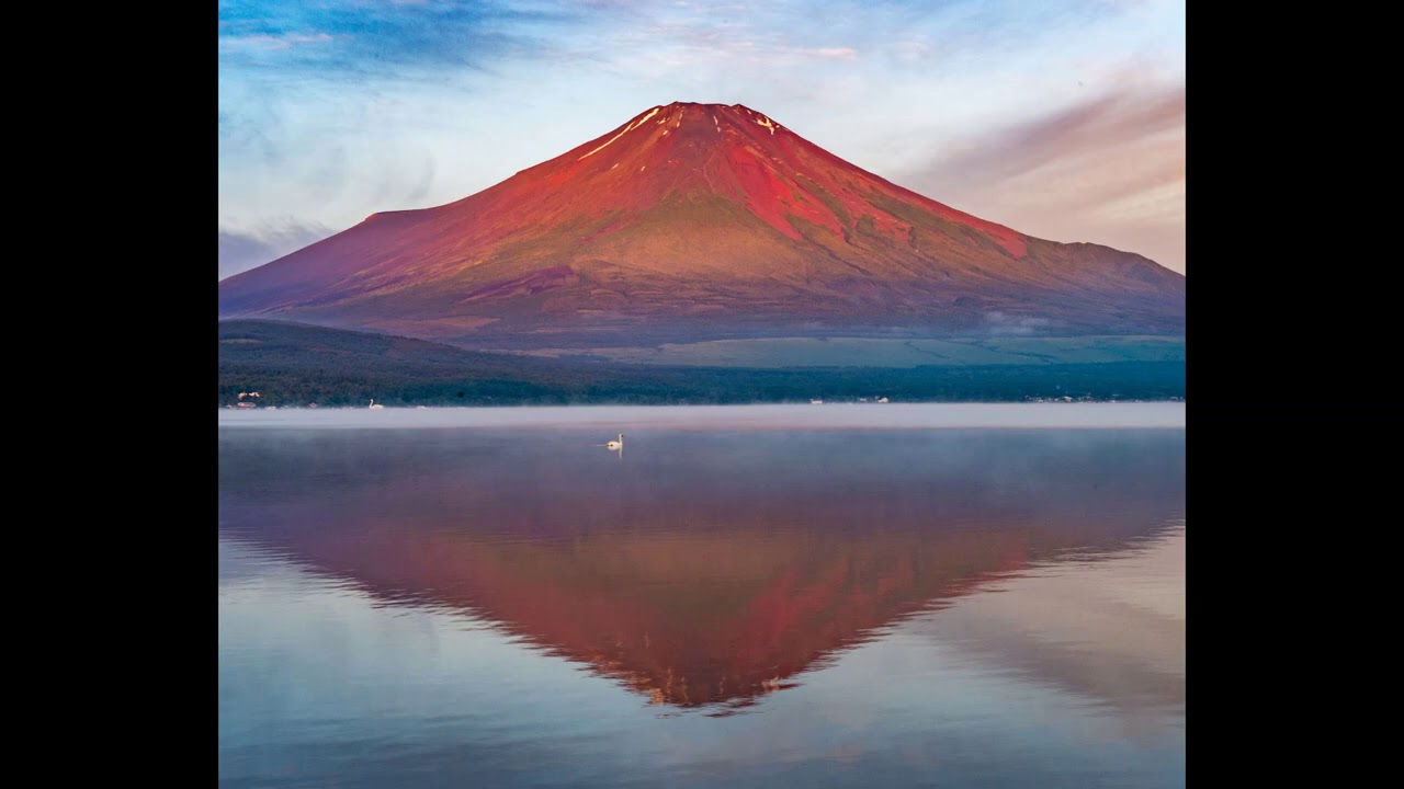 Watching RED MOUNT FUJI from Tokyo - YouTube