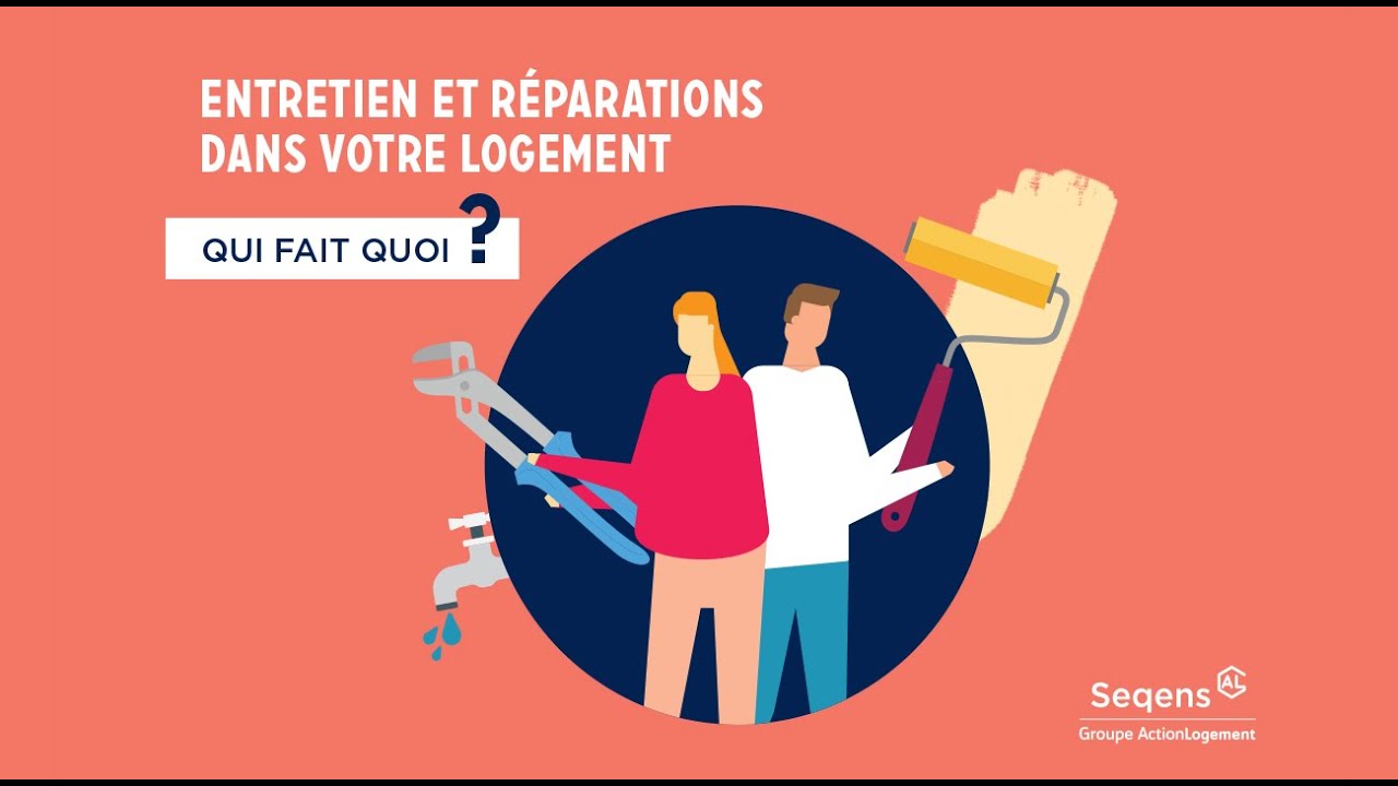Entretien et réparations : qui fait quoi dans votre logement ? - YouTube