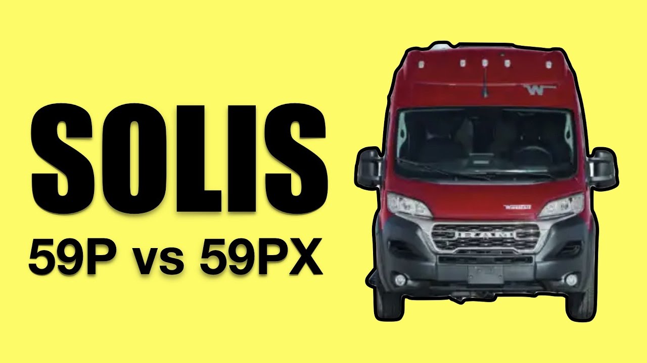 With OR Without A/C… Winnebago Solis 59P vs 59PX Pop-Top RV for Vanlife ...