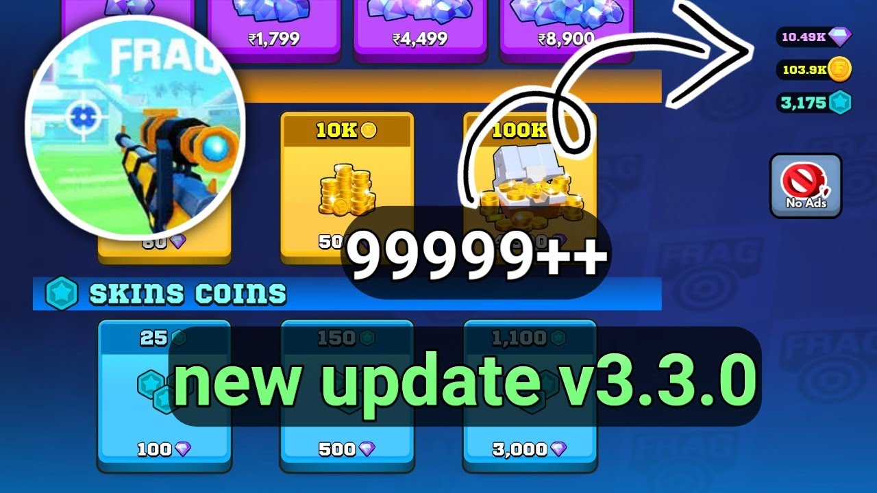 frag game hack mod apk - YouTube