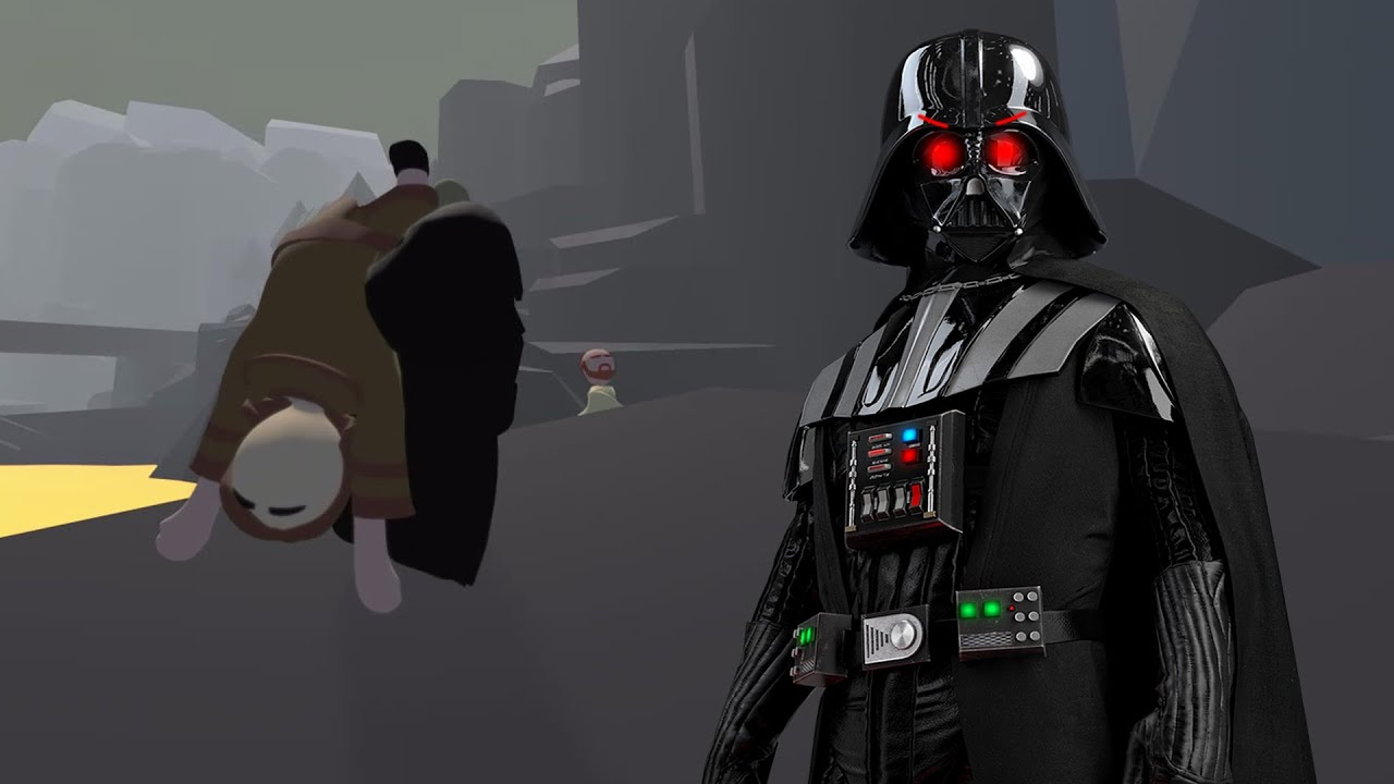 Recreating STAR WARS Scenes In Human Fall Flat! Part 3 - YouTube