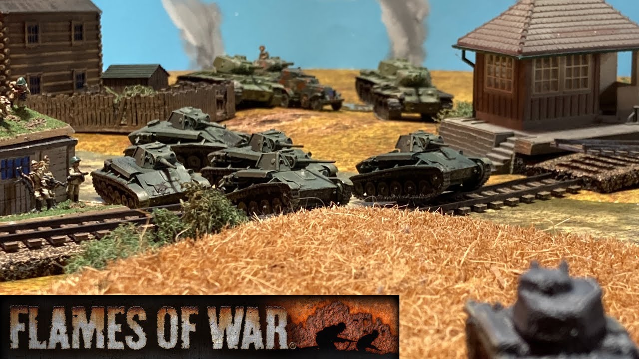 Fall Blau Campaign: Advance on the Don. Flames of War V4 Mid War Battle ...