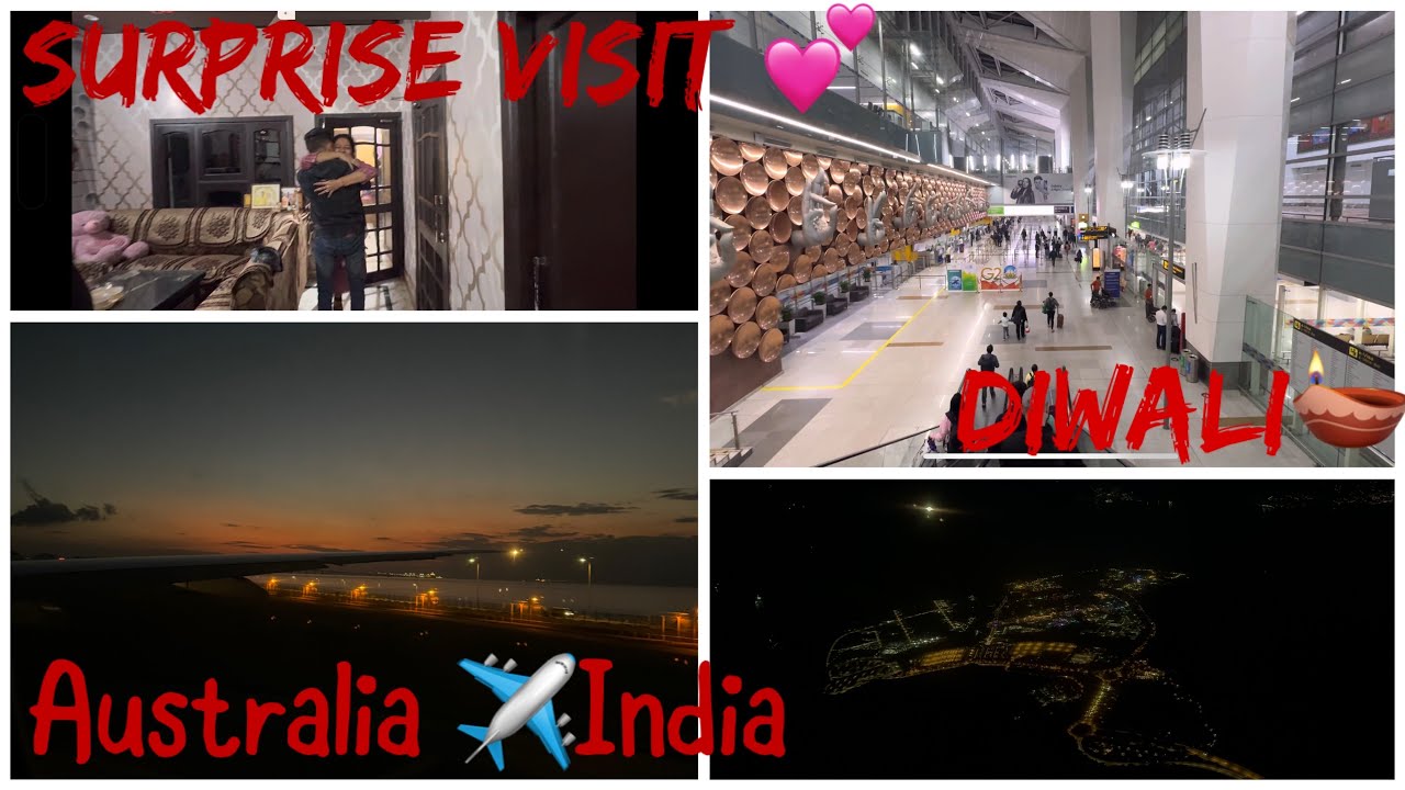 Diwali Special🪔: Surprise Visit to India ️ | Emotional Moments 🥹 ...