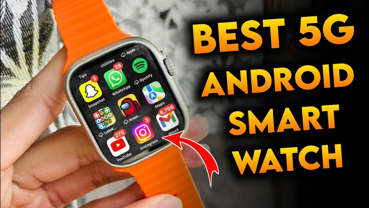 Best 5G Android Smartwatch With Sim Card In India 2025 | Techz Track - YouTube