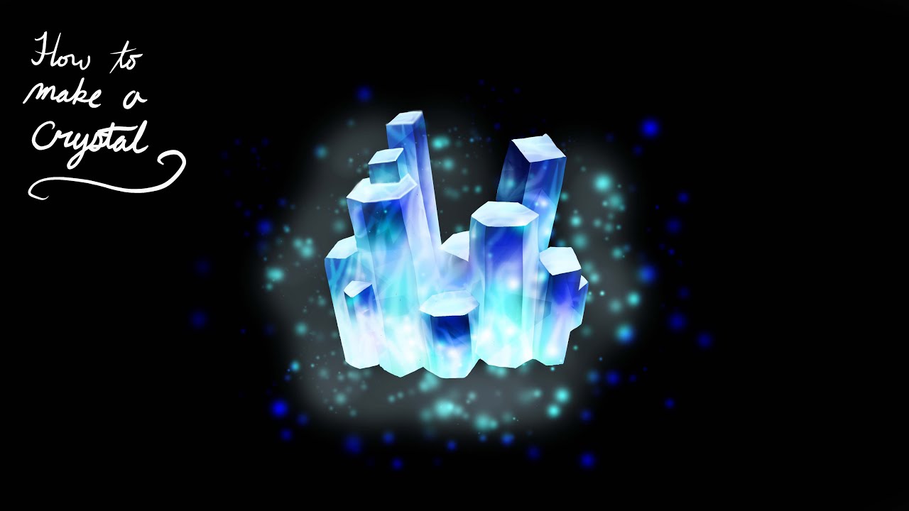 How to Color Crystals - YouTube