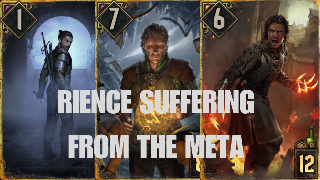 KOLGRIM WITH RIENCE AND WARRITT | Clog Nilfgaard Deck | Gwent - YouTube