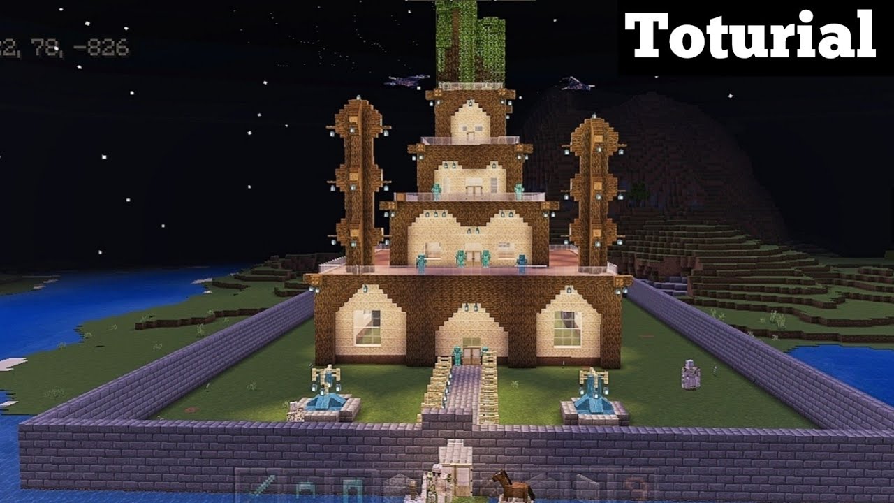 ( Minecraft ) How To Build Amazing Fort Let's See ... - YouTube