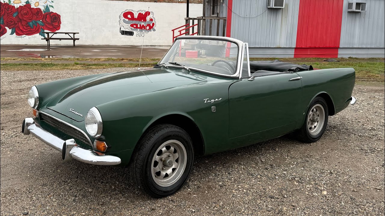 1968 Sunbeam Tiger Walk Around Video - YouTube