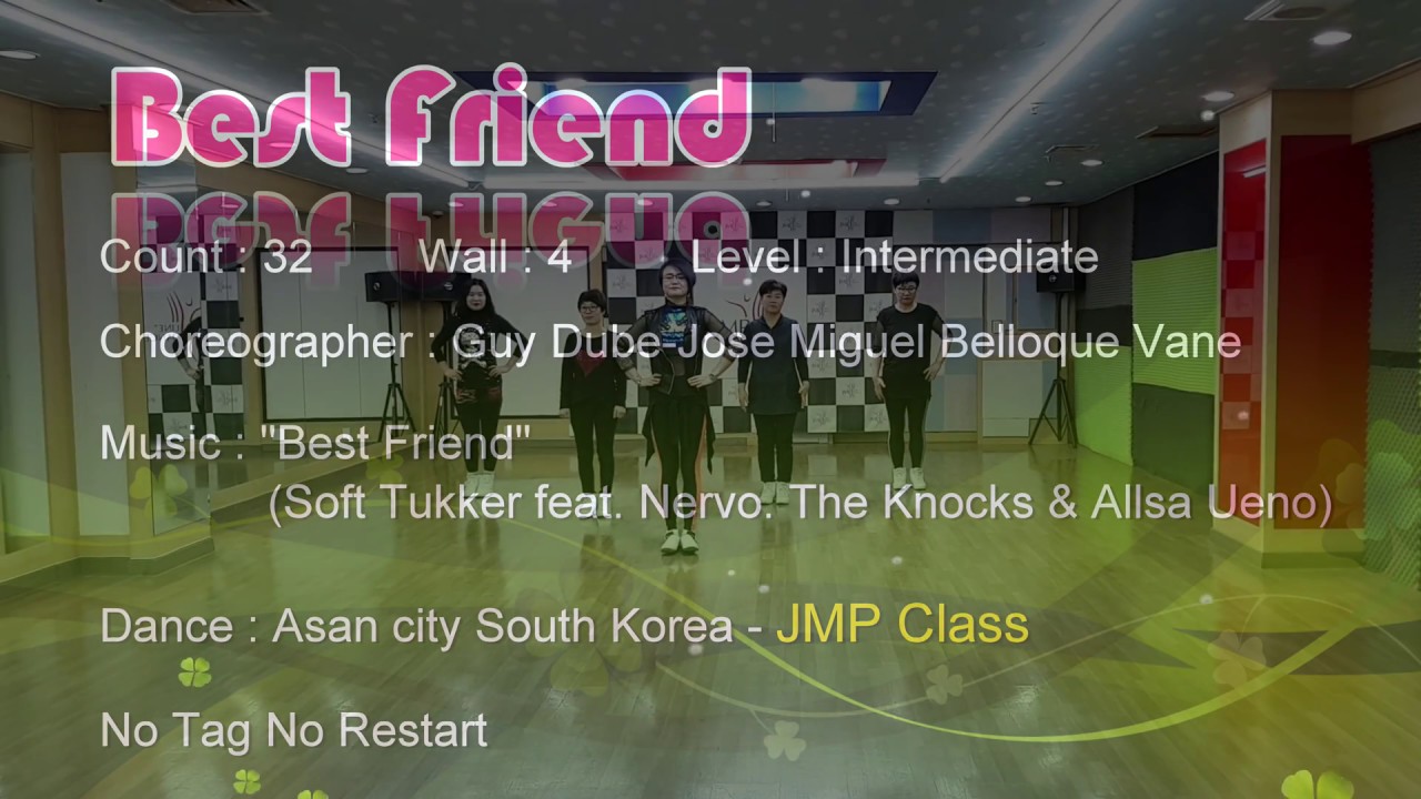 Best Friend - line dance (demo & teach) - YouTube