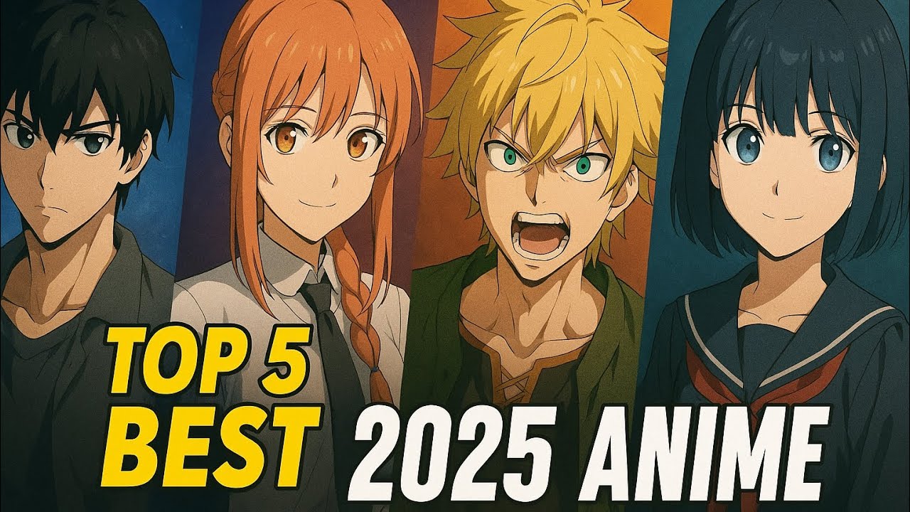Top 5 best anime in 2025 | Anime List | Ani kokushibo - YouTube