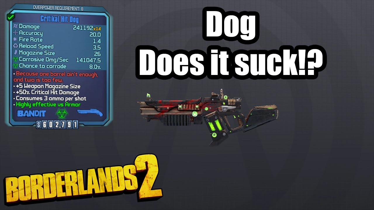 Borderlands 2: Dog - Does it suck?! - YouTube