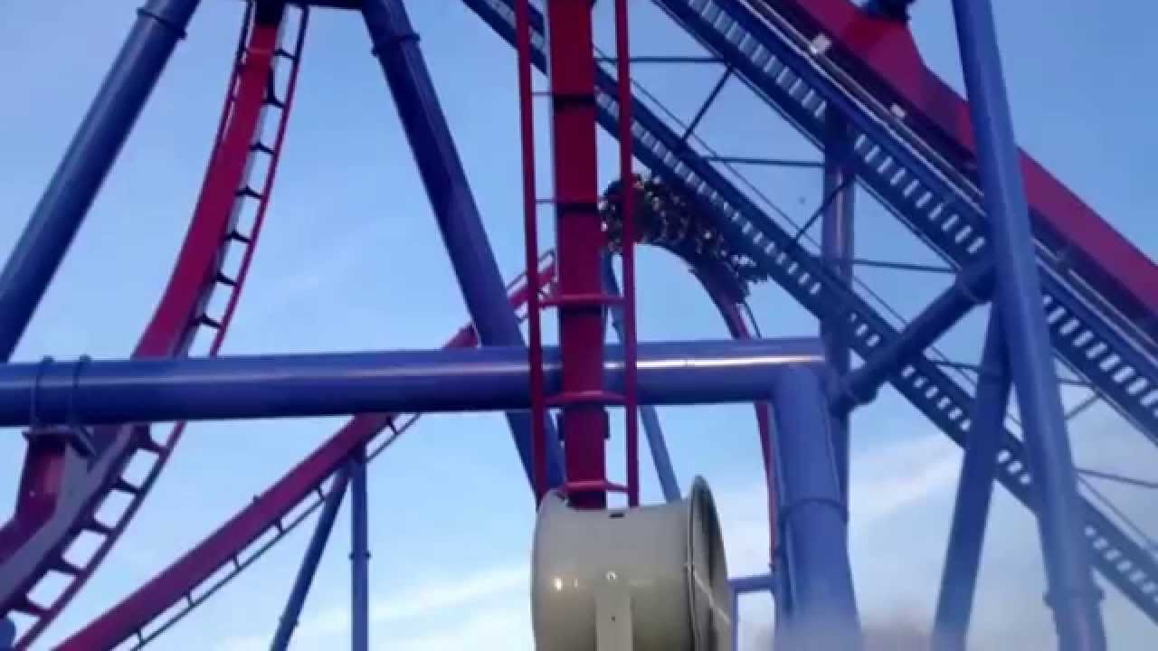 Kings Island Banshee roller coaster - YouTube