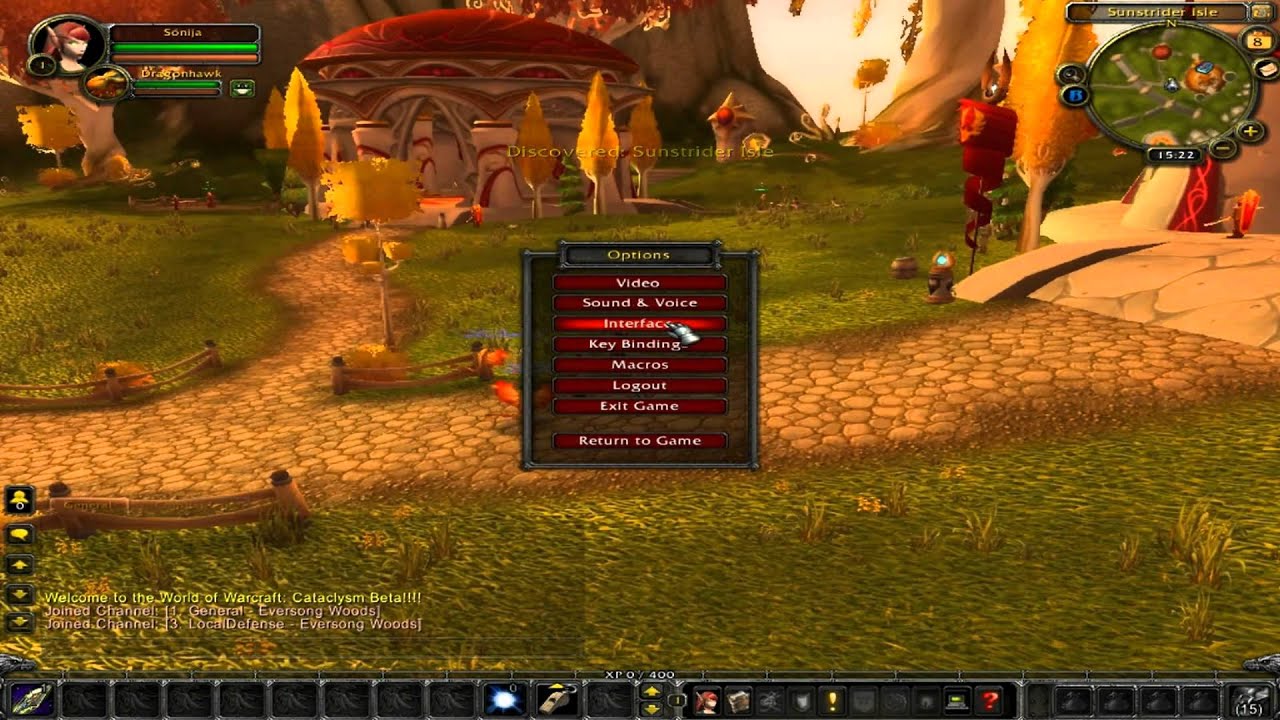 Cataclysm Beta - Orc/Blood Elf Starting Area - World of Warcraft - YouTube