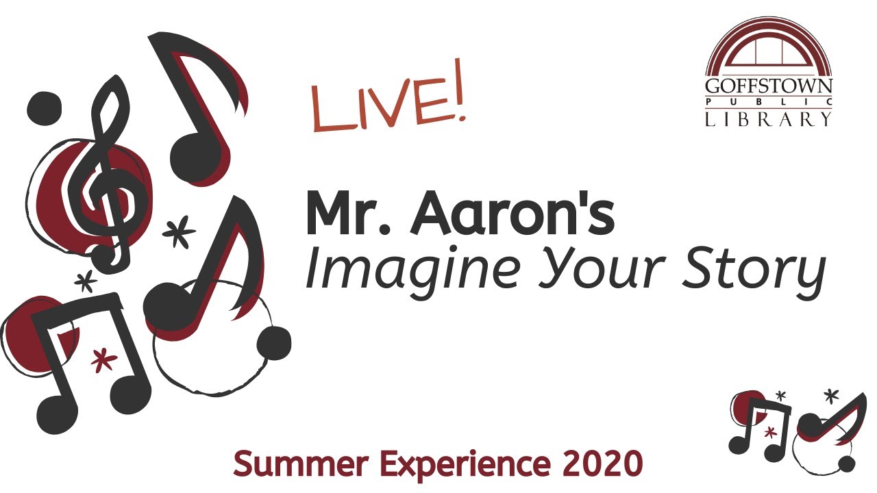Imagine Your Story with Mr. Aaron - YouTube