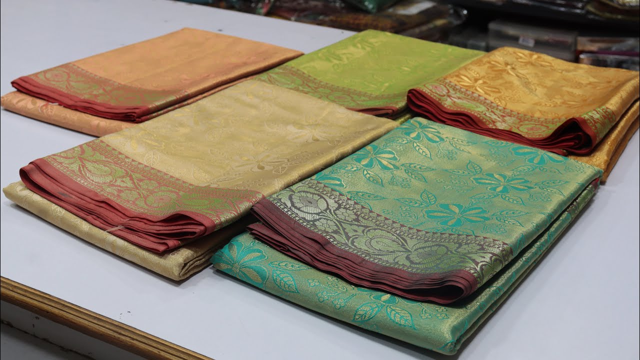Tissue silk saree @ 1299 ping me @ 9787965463 - YouTube