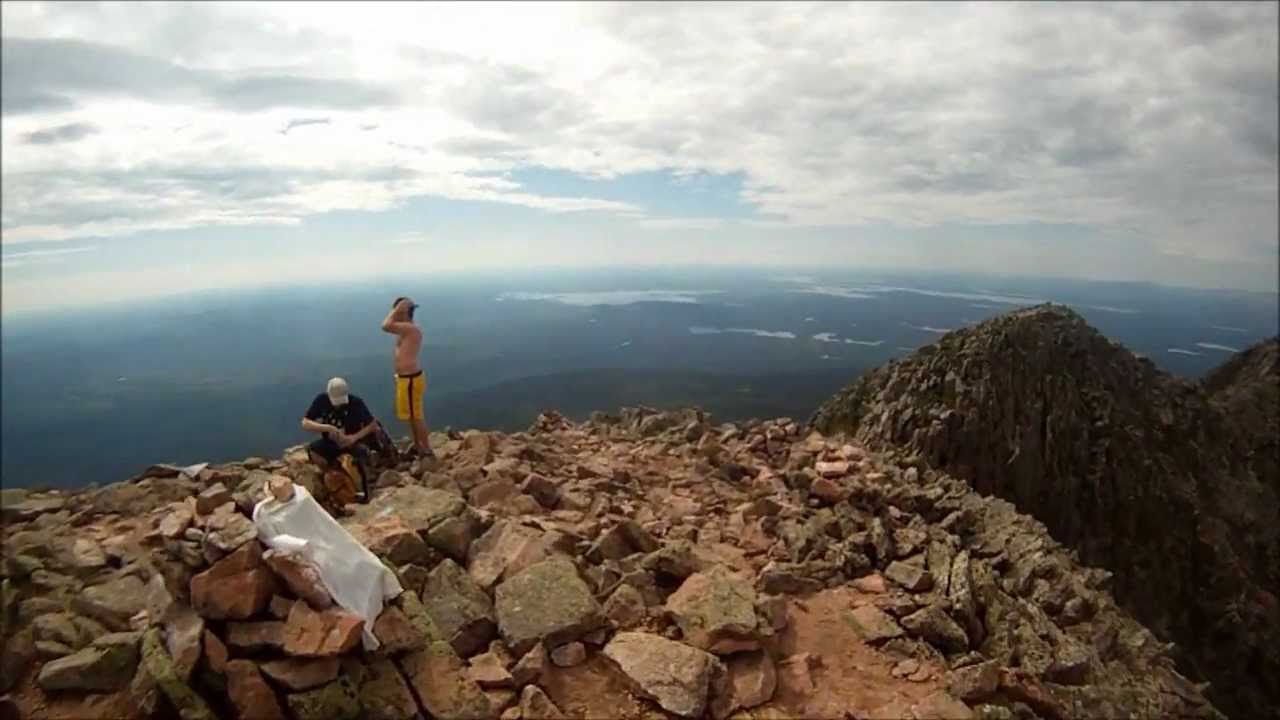Appalachian Trail Katahdin Downhill Bouldering off Paloma Summit in ...