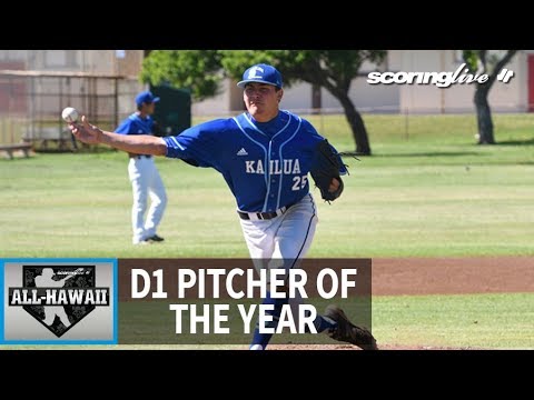 Stone Parker - All-Hawaii Baseball D1 Pitcher of the Year (2018) - YouTube