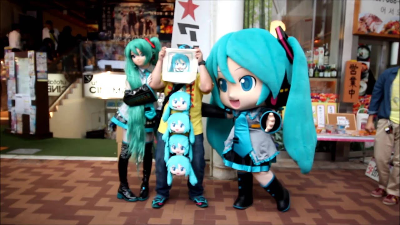 マチアソビvol.15 初日2回目 ミクダヨーさん ミクナノーさん - YouTube