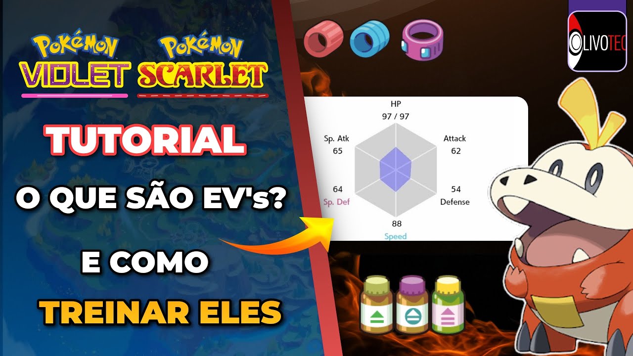 GUIA COMPLETO! Como treinar EVs da forma mais RAPIDA! Pokémon Scarlet & Violet Nintendo Switch ...