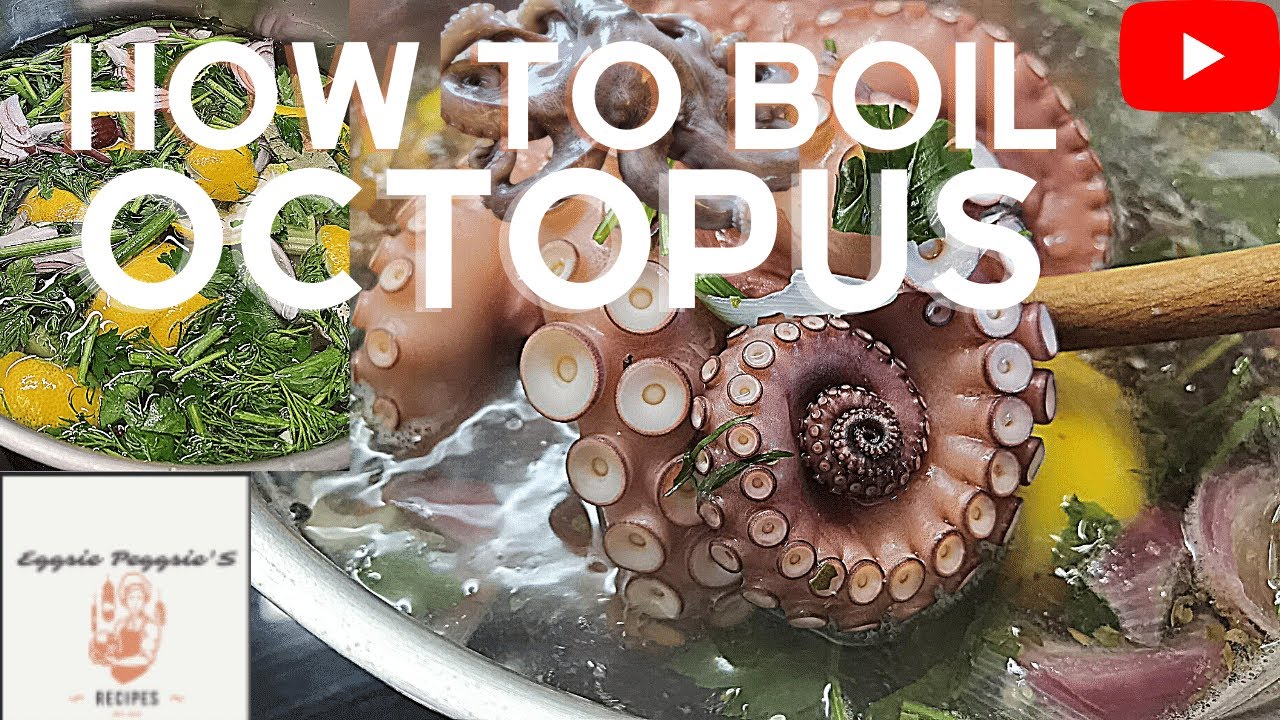 Octopus: How to Boil an Octopus Perfectly - YouTube