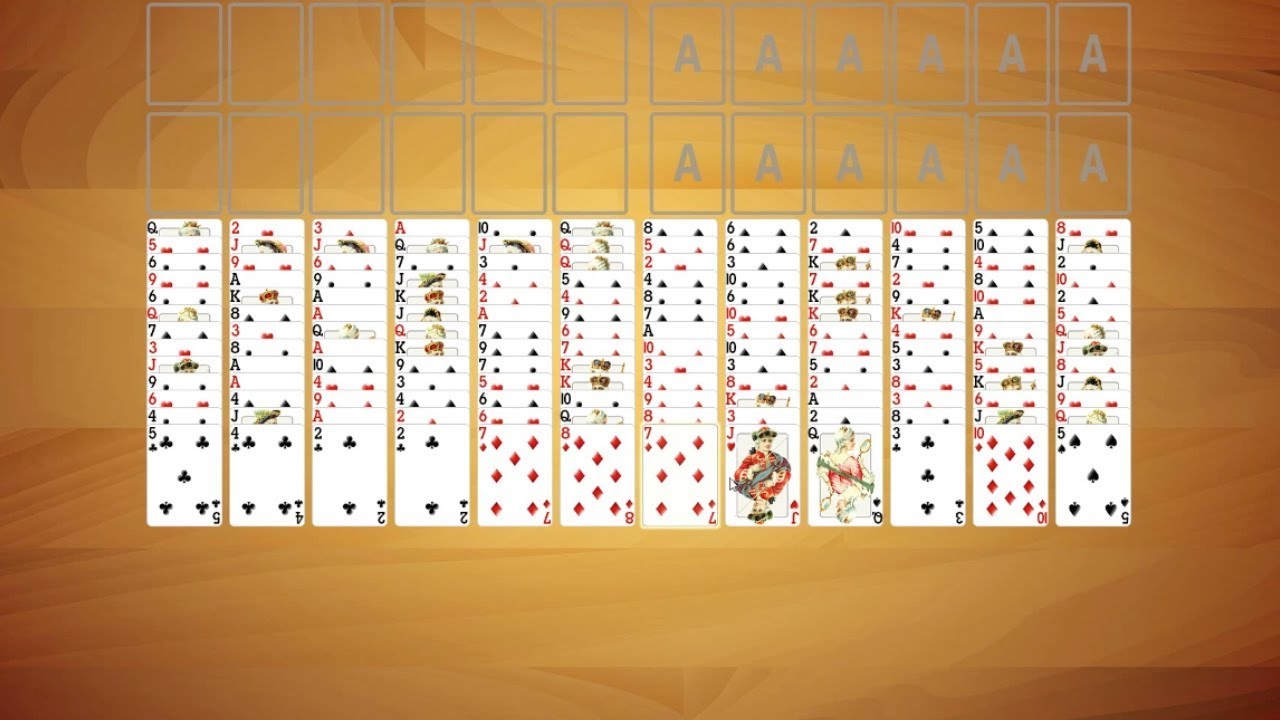 SolSuite 2016 - FreeCell 3 Deck - YouTube