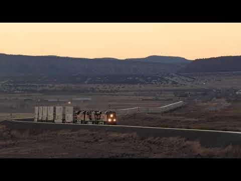 Railfanning BNSF Seligman subdivision (4k) - YouTube
