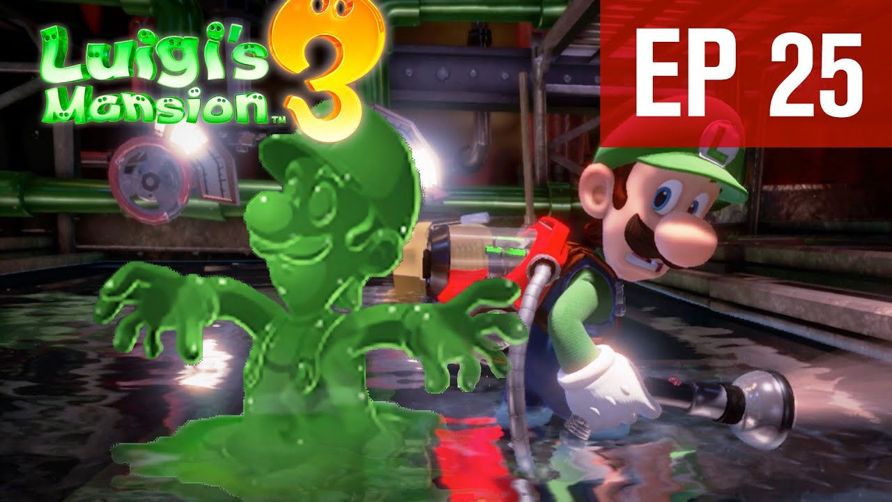 NINJA PUDDLES | Luigi’s Mansion 3 - EP 25 - YouTube