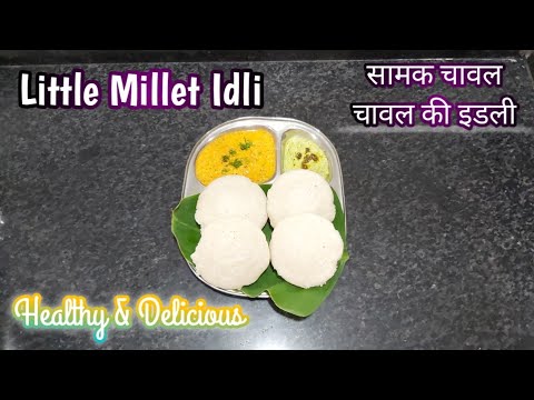 Little Millet Idli || समक चावल चावल की इडली || Healthy & Delicious ...