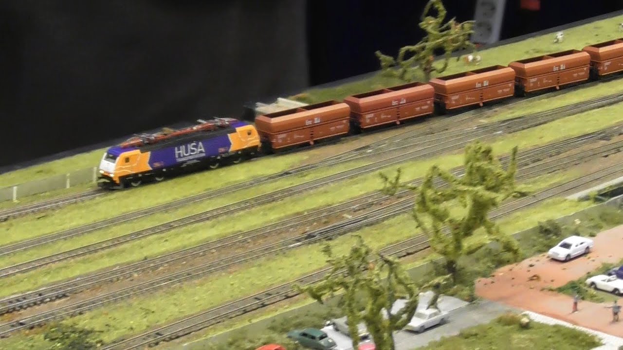 Modelspoor Spoor N van NSN N Spoor Nijmehen - YouTube