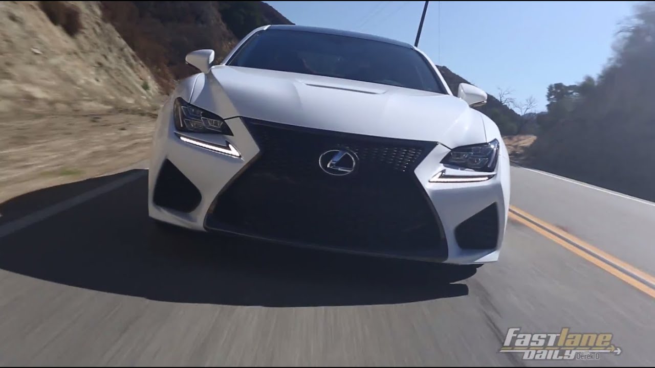 2015 Lexus RC-F Review - Fast Lane Daily - YouTube
