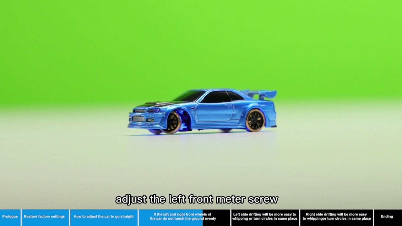 C64 Drift RC car restore factory settings and common problems solution ...