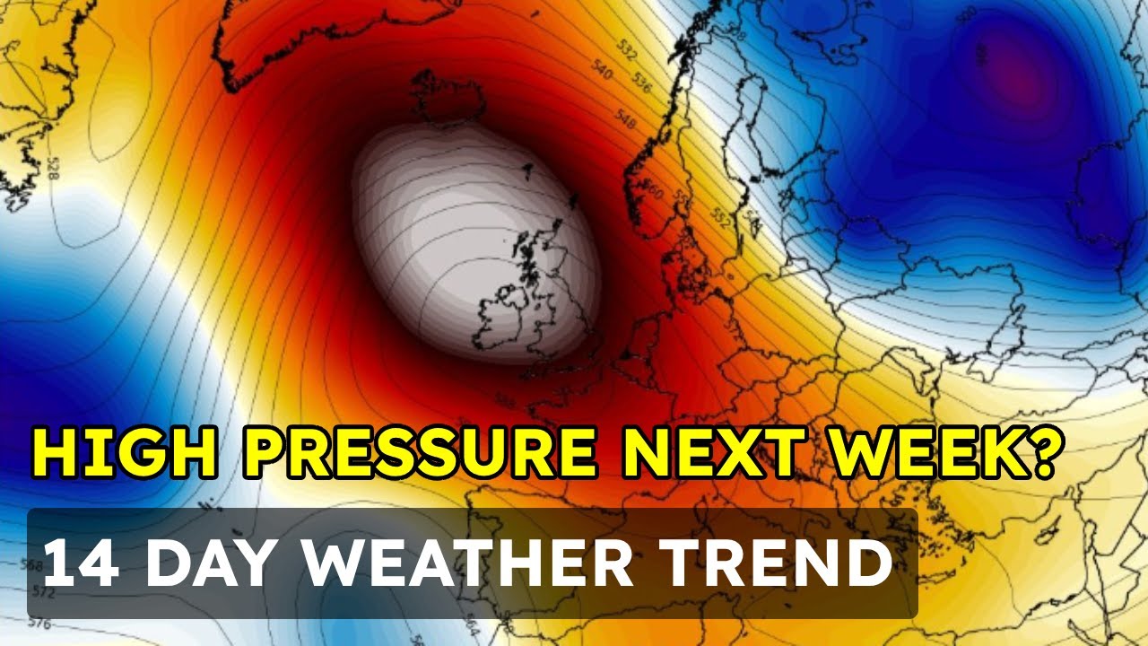 14 Day Weather Trend: High Pressure Next Week? - YouTube