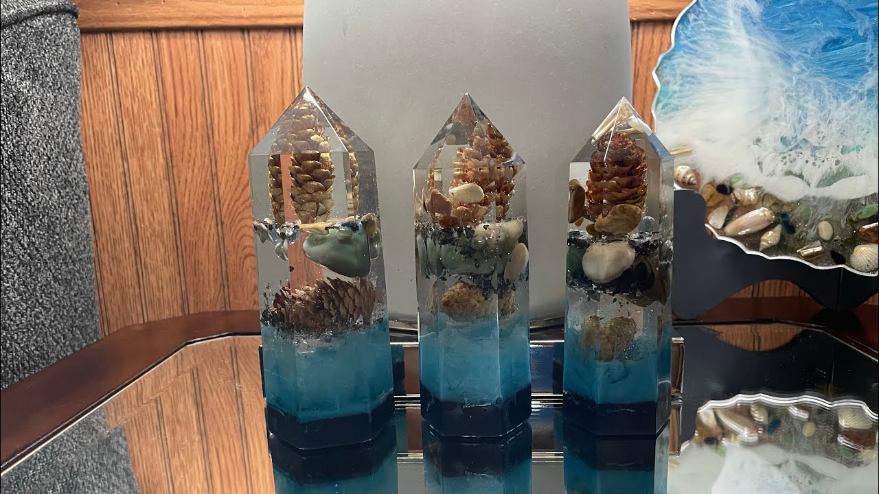 #176-New Let’s Resin Crystal Tower - YouTube