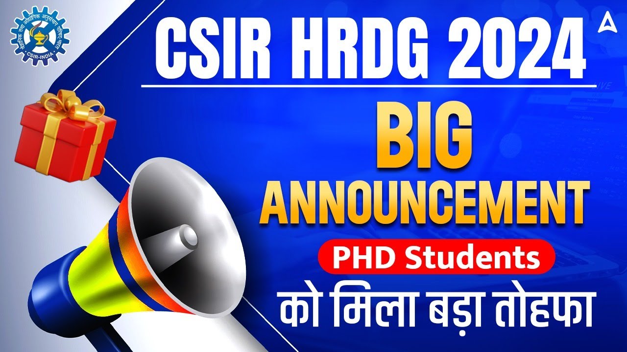 HRDG CSIR NET 2024 Latest Update Out | CSIR NET 2024 Latest ...